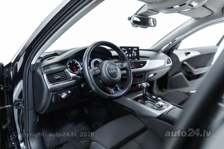 Black Audi A6 2012 in Tallinn, with an engine capacity of 3.00 L and mileage of 345 thousand km for 6990 €, photo 13 on AUTOMOTO.COM.LV