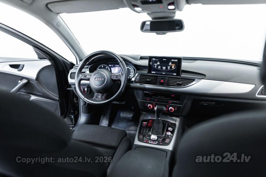 Black Audi A6 2012 in Tallinn, with an engine capacity of 3.00 L and mileage of 345 thousand km for 6990 €, photo 15 on AUTOMOTO.COM.LV