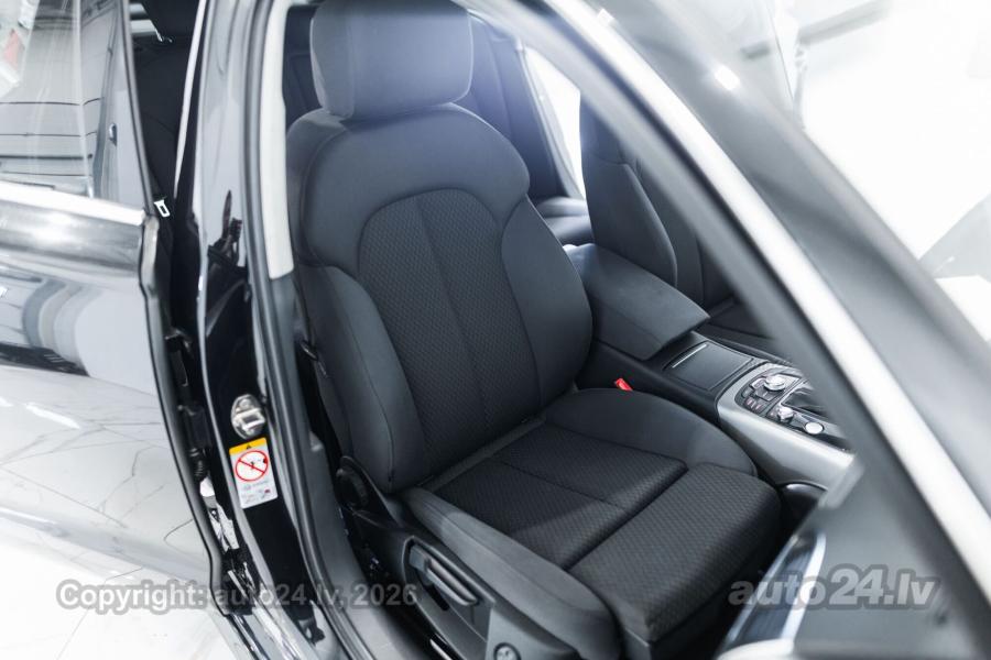 Black Audi A6 2012 in Tallinn, with an engine capacity of 3.00 L and mileage of 345 thousand km for 6990 €, photo 17 on AUTOMOTO.COM.LV