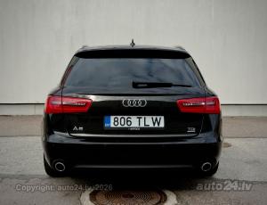 Black Audi A6 2012 in Tallinn, with an engine capacity of 3.00 L and mileage of 318 thousand km for 9700 €, photo 6 on AUTOMOTO.COM.LV