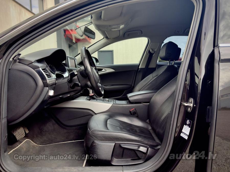 Black Audi A6 2012 in Tallinn, with an engine capacity of 3.00 L and mileage of 318 thousand km for 9700 €, photo 10 on AUTOMOTO.COM.LV