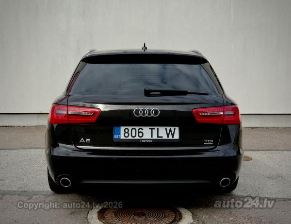 Black Audi A6 2012 in Tallinn, with an engine capacity of 3.00 L and mileage of 318 thousand km for 9700 €, photo 6 on AUTOMOTO.COM.LV