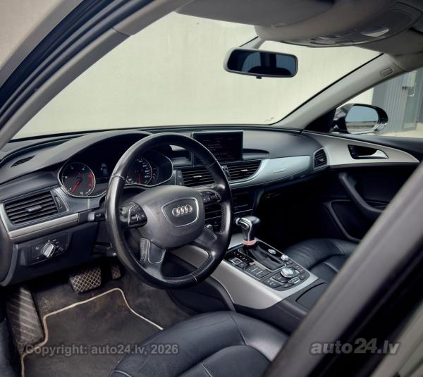 Black Audi A6 2012 in Tallinn, with an engine capacity of 3.00 L and mileage of 318 thousand km for 9700 €, photo 9 on AUTOMOTO.COM.LV