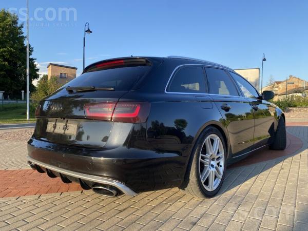 Black Audi A6 2012 in Bauska, with an engine capacity of 3.00 L and mileage of 295 thousand km for 12700 €, photo 3 on AUTOMOTO.COM.LV