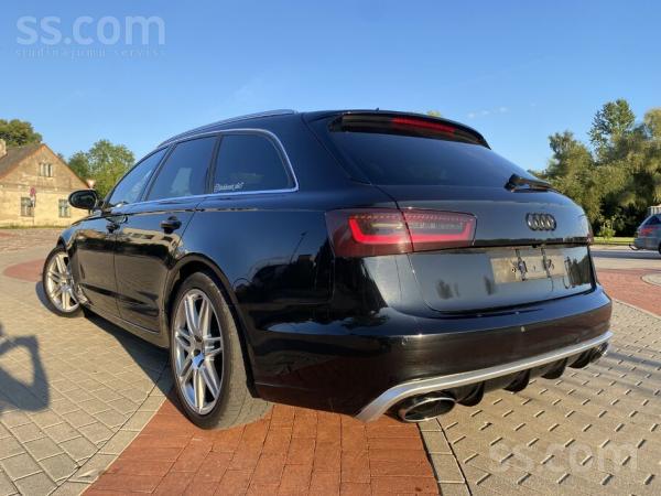 Black Audi A6 2012 in Bauska, with an engine capacity of 3.00 L and mileage of 295 thousand km for 12700 €, photo 4 on AUTOMOTO.COM.LV