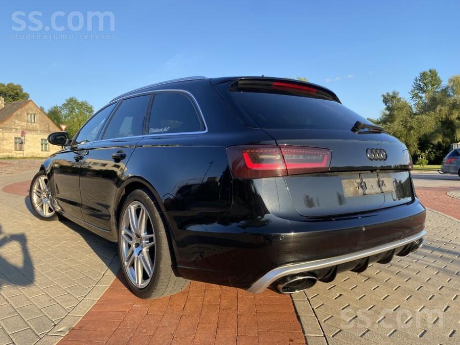 Black Audi A6 2012 in Bauska, with an engine capacity of 3.00 L and mileage of 295 thousand km for 12700 €, photo 5 on AUTOMOTO.COM.LV