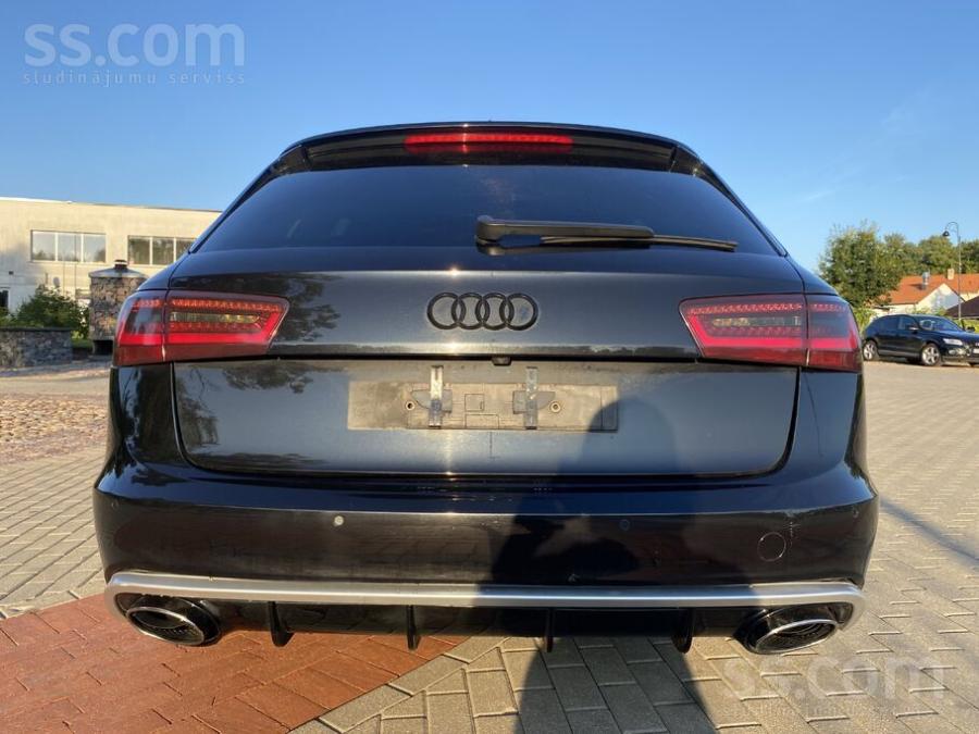 Black Audi A6 2012 in Bauska, with an engine capacity of 3.00 L and mileage of 295 thousand km for 12700 €, photo 6 on AUTOMOTO.COM.LV