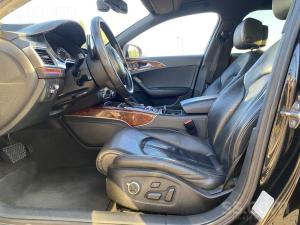 Black Audi A6 2012 in Bauska, with an engine capacity of 3.00 L and mileage of 295 thousand km for 12700 €, photo 8 on AUTOMOTO.COM.LV