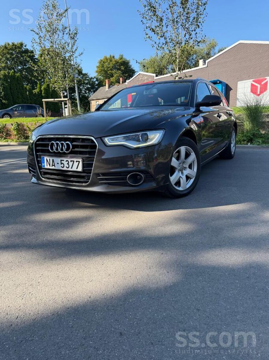 Melns Audi A6 2012 Rīga, ar dzinēja tilpumu 3.00 L un nobraukumu 304 tūkst. km par 9300 €, foto 1 vietnē AUTOMOTO.COM.LV
