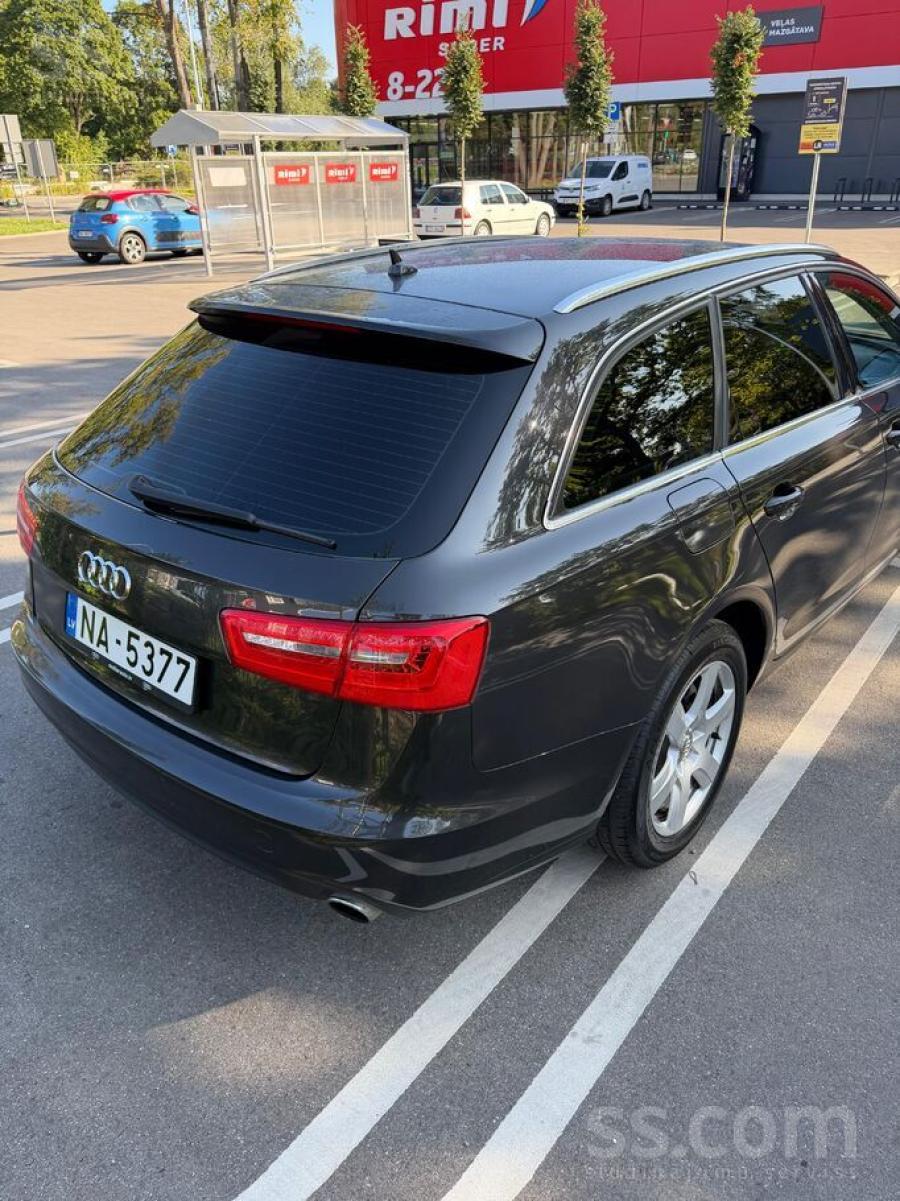 Melns Audi A6 2012 Rīga, ar dzinēja tilpumu 3.00 L un nobraukumu 304 tūkst. km par 9300 €, foto 5 vietnē AUTOMOTO.COM.LV