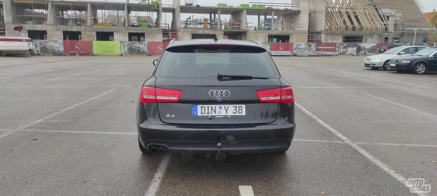Melns Audi A6 2012 Klaipėda, ar dzinēja tilpumu 2.00 L un nobraukumu 251 tūkst. km par 8950 €, foto 6 vietnē AUTOMOTO.COM.LV