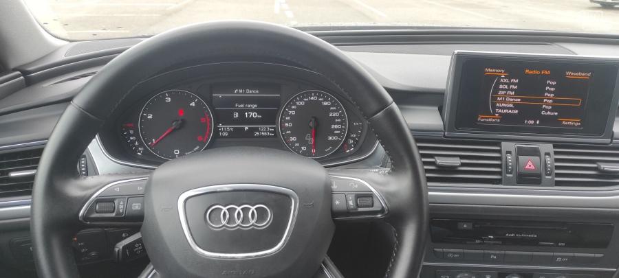 Melns Audi A6 2012 Klaipėda, ar dzinēja tilpumu 2.00 L un nobraukumu 251 tūkst. km par 8950 €, foto 12 vietnē AUTOMOTO.COM.LV