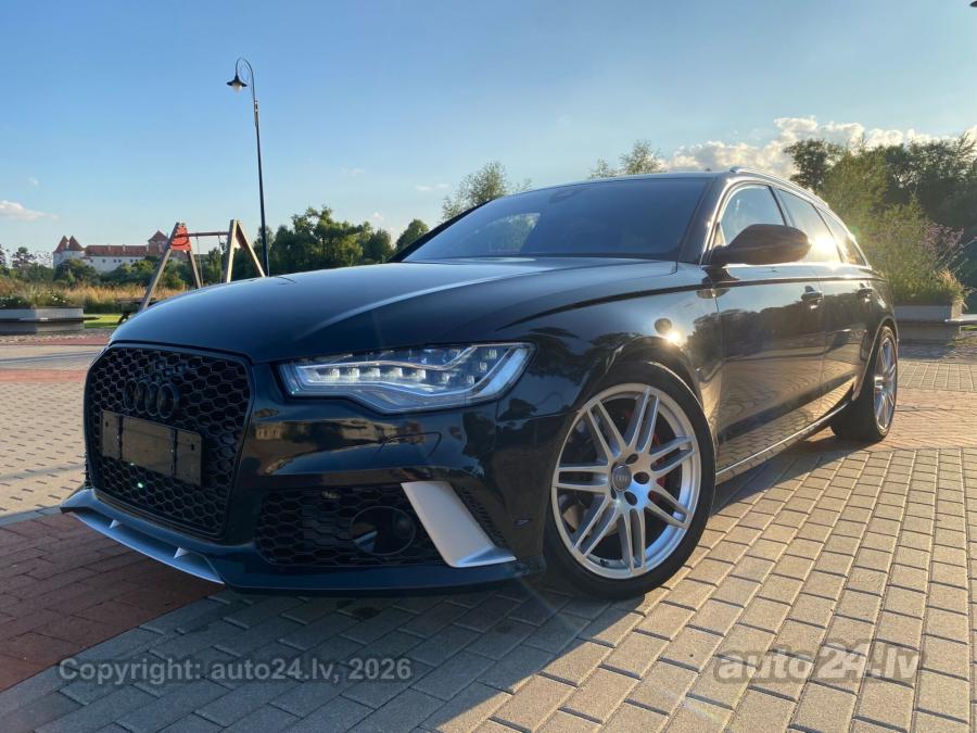 Black Audi A6 2012 in Riga, with an engine capacity of 3.00 L and mileage of 295 thousand km for 13500 €, photo 1 on AUTOMOTO.COM.LV