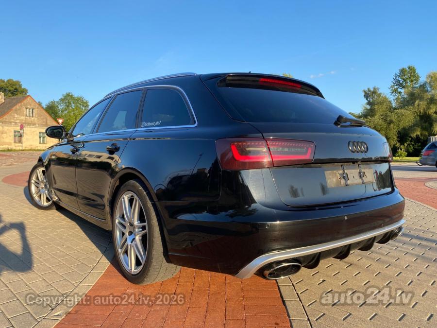 Black Audi A6 2012 in Riga, with an engine capacity of 3.00 L and mileage of 295 thousand km for 13500 €, photo 5 on AUTOMOTO.COM.LV
