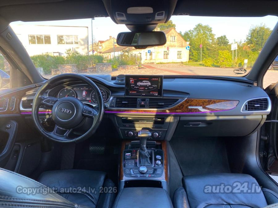 Black Audi A6 2012 in Riga, with an engine capacity of 3.00 L and mileage of 295 thousand km for 13500 €, photo 9 on AUTOMOTO.COM.LV