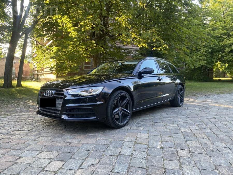 Black Audi A6 2012 in Liepaja, with an engine capacity of 3.00 L and mileage of 312 thousand km for 9800 €, photo 3 on AUTOMOTO.COM.LV