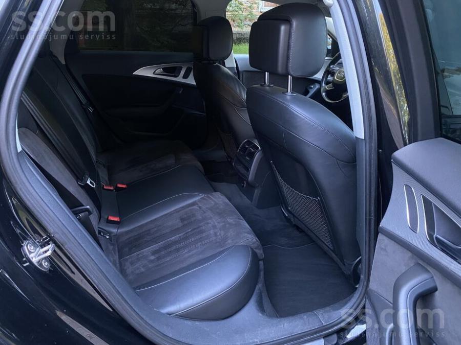 Black Audi A6 2012 in Liepaja, with an engine capacity of 3.00 L and mileage of 312 thousand km for 9800 €, photo 9 on AUTOMOTO.COM.LV