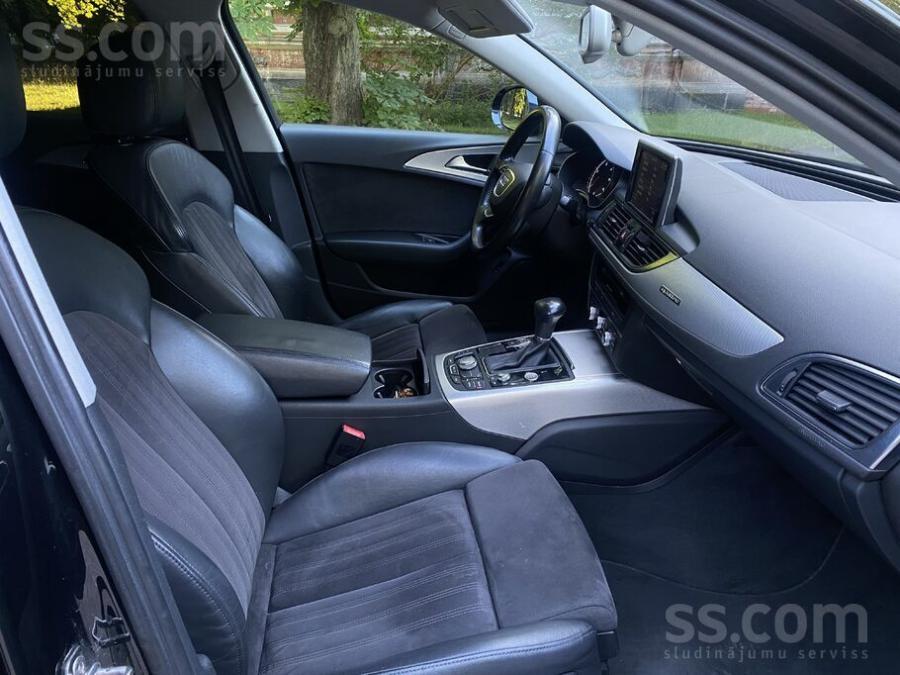 Black Audi A6 2012 in Liepaja, with an engine capacity of 3.00 L and mileage of 312 thousand km for 9800 €, photo 10 on AUTOMOTO.COM.LV