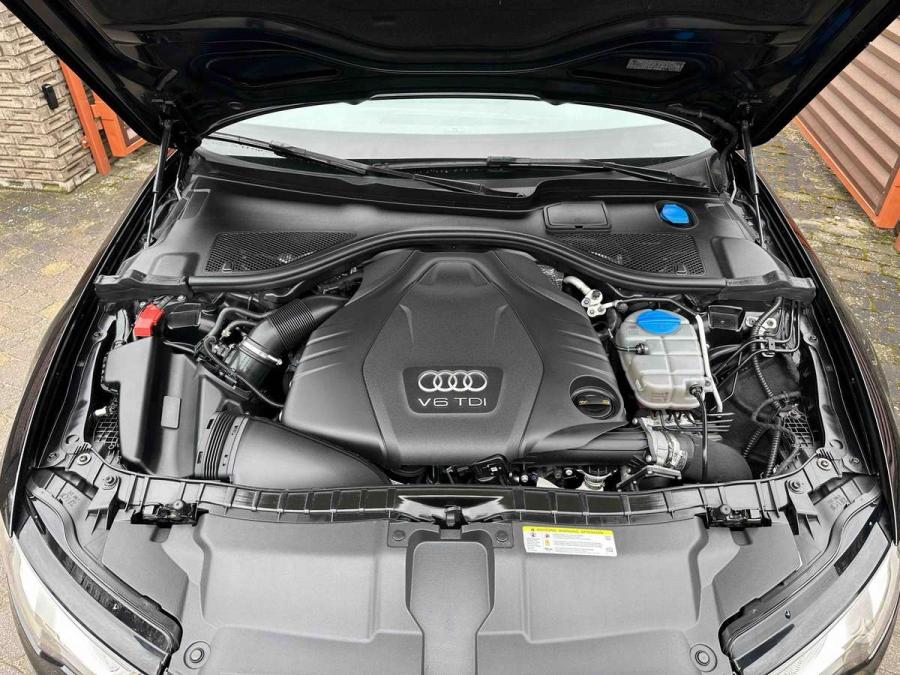 Black Audi A6 2012 in Vilnius, with an engine capacity of 2.97 L and mileage of 255 thousand km for 10350 €, photo 7 on AUTOMOTO.COM.LV