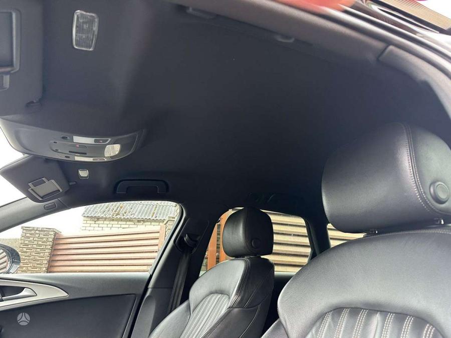 Black Audi A6 2012 in Vilnius, with an engine capacity of 2.97 L and mileage of 255 thousand km for 10350 €, photo 19 on AUTOMOTO.COM.LV