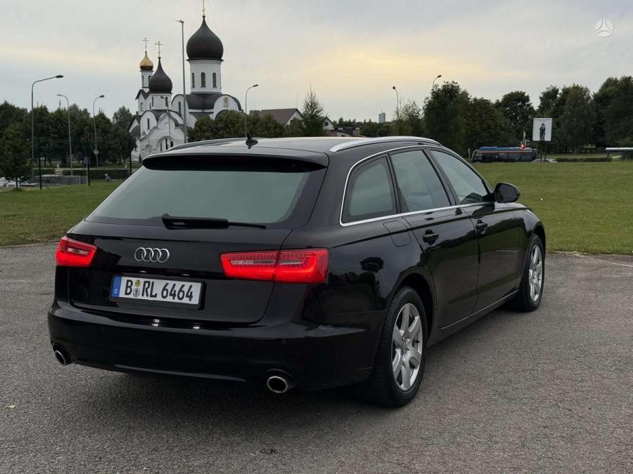 Melns Audi A6 2012 Klaipėda, ar dzinēja tilpumu 2.97 L un nobraukumu 270 tūkst. km par 8500 €, foto 13 vietnē AUTOMOTO.COM.LV