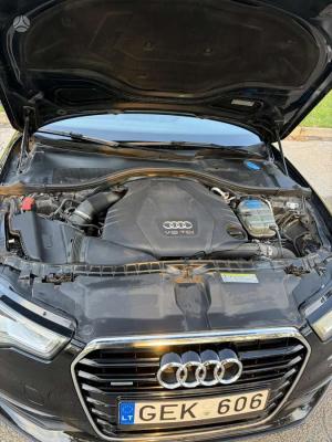Black Audi A6 2012 in Kaunas, with an engine capacity of 2.97 L and mileage of 265 thousand km for 9499 €, photo 13 on AUTOMOTO.COM.LV