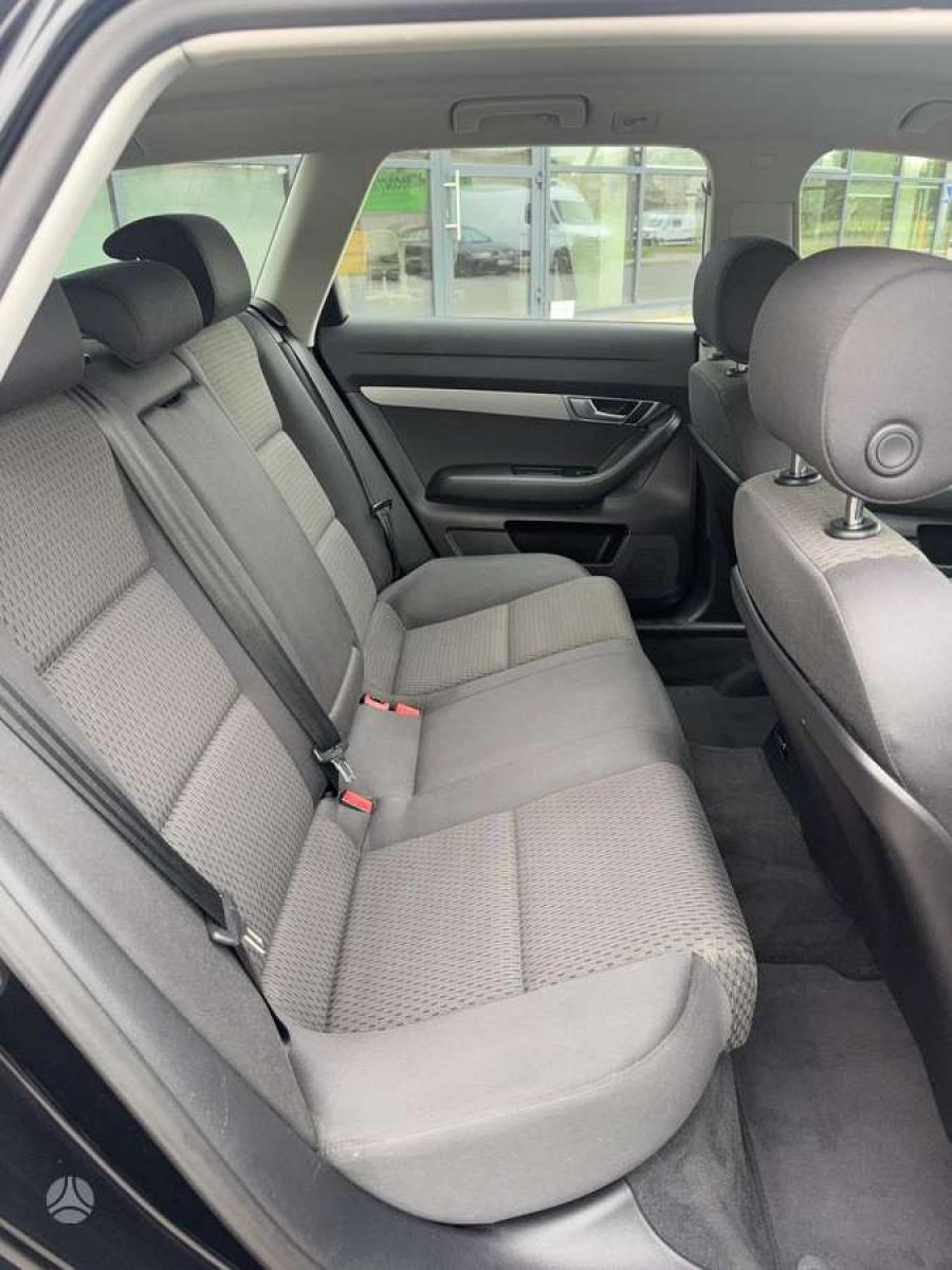 Melns Audi A6 2012 Viļņa, ar dzinēja tilpumu 1.98 L un nobraukumu 234 tūkst. km par 4000 €, foto 15 vietnē AUTOMOTO.COM.LV
