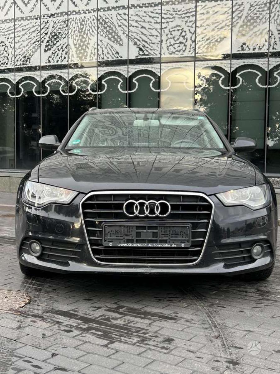 Black Audi A6 2012 in Kaunas, with an engine capacity of 2.97 L and mileage of 280 thousand km for 6199 €, photo 1 on AUTOMOTO.COM.LV
