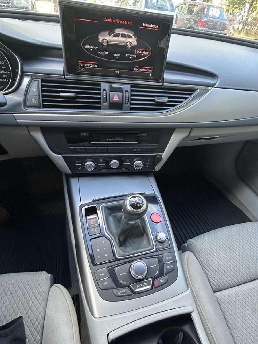 Black Audi A6 2012 in Kaunas, with an engine capacity of 2.97 L and mileage of 280 thousand km for 6199 €, photo 8 on AUTOMOTO.COM.LV