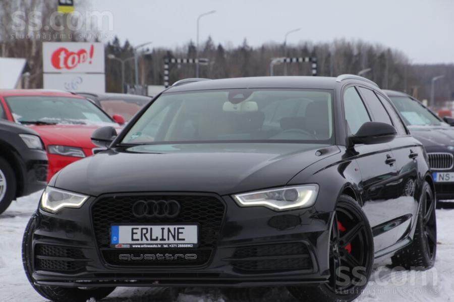 Black Audi A6 2012 in Tukums, with an engine capacity of 3.00 L and mileage of 326 thousand km for 11990 €, photo 12 on AUTOMOTO.COM.LV