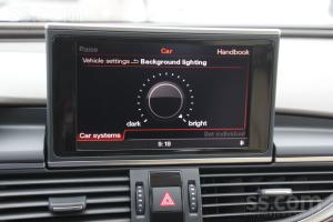 Black Audi A6 2012 in Tukums, with an engine capacity of 3.00 L and mileage of 326 thousand km for 11990 €, photo 24 on AUTOMOTO.COM.LV