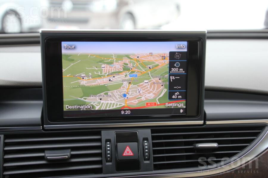 Black Audi A6 2012 in Tukums, with an engine capacity of 3.00 L and mileage of 326 thousand km for 11990 €, photo 26 on AUTOMOTO.COM.LV