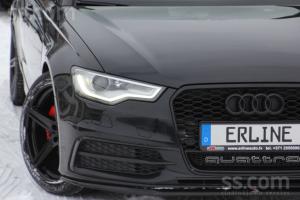 Black Audi A6 2012 in Tukums, with an engine capacity of 3.00 L and mileage of 326 thousand km for 11990 €, photo 27 on AUTOMOTO.COM.LV