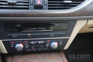 Black Audi A6 2012 in Tukums, with an engine capacity of 3.00 L and mileage of 326 thousand km for 11990 €, photo 32 on AUTOMOTO.COM.LV