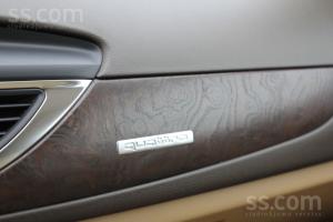 Black Audi A6 2012 in Tukums, with an engine capacity of 3.00 L and mileage of 326 thousand km for 11990 €, photo 33 on AUTOMOTO.COM.LV