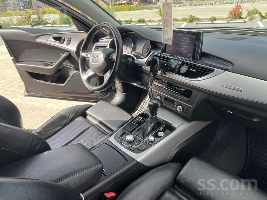 Melns Audi A6 2012 Rīga, ar dzinēja tilpumu 3.00 L un nobraukumu 311 tūkst. km par 10250 €, foto 8 vietnē AUTOMOTO.COM.LV