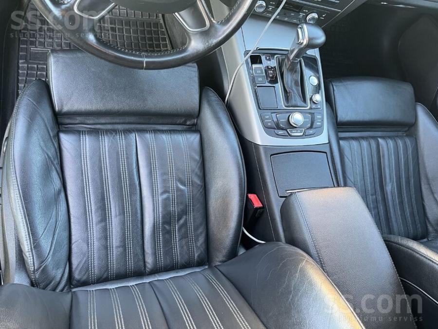 Melns Audi A6 2012 Rīga, ar dzinēja tilpumu 3.00 L un nobraukumu 311 tūkst. km par 10250 €, foto 12 vietnē AUTOMOTO.COM.LV