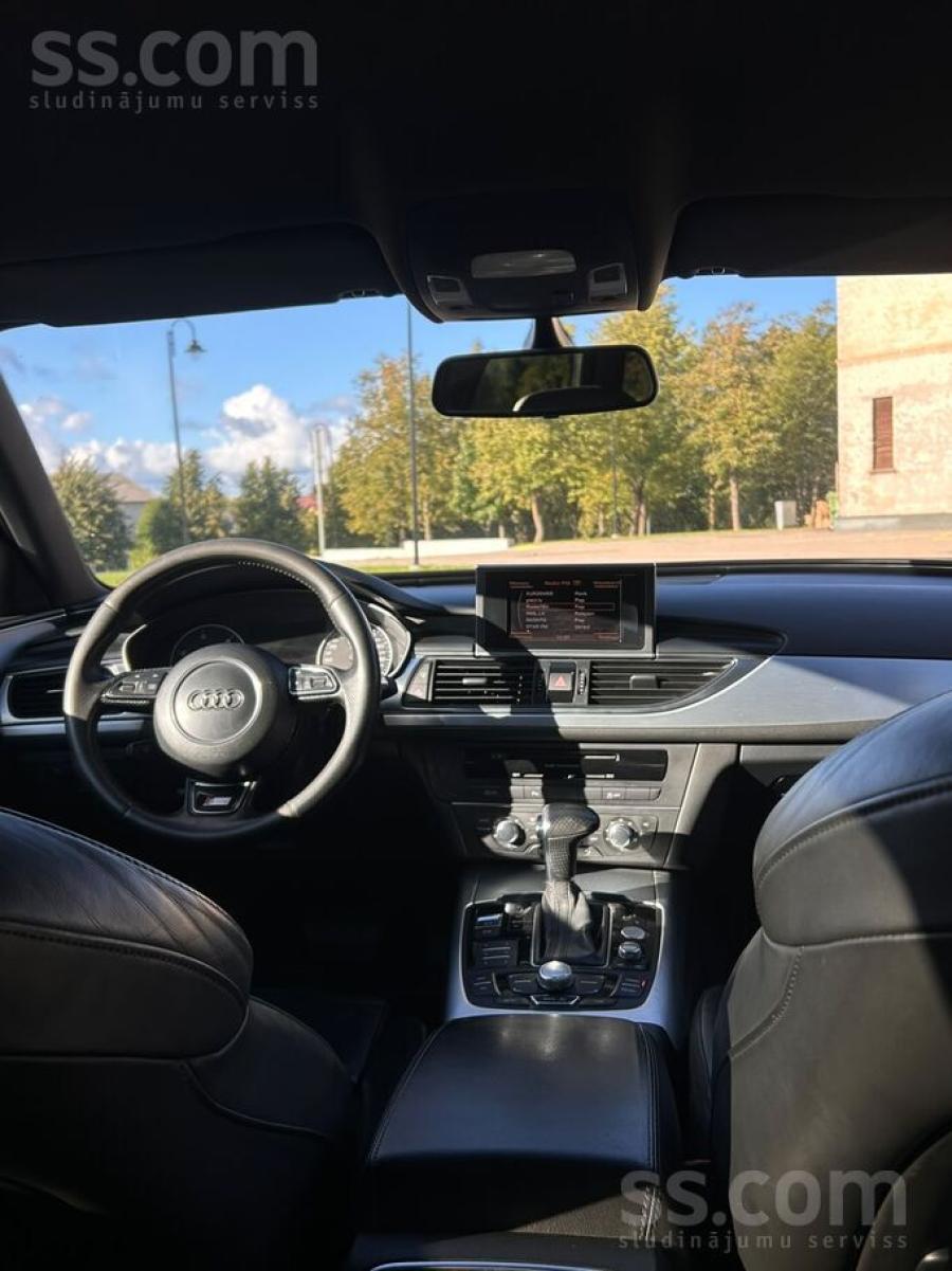 Melns Audi A6 2012 Saldus, ar dzinēja tilpumu 3.00 L un nobraukumu 473 tūkst. km par 9000 €, foto 9 vietnē AUTOMOTO.COM.LV