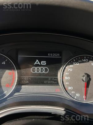 Melns Audi A6 2012 Saldus, ar dzinēja tilpumu 3.00 L un nobraukumu 473 tūkst. km par 9000 €, foto 11 vietnē AUTOMOTO.COM.LV
