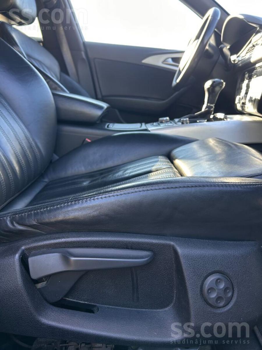 Melns Audi A6 2012 Saldus, ar dzinēja tilpumu 3.00 L un nobraukumu 473 tūkst. km par 9000 €, foto 17 vietnē AUTOMOTO.COM.LV