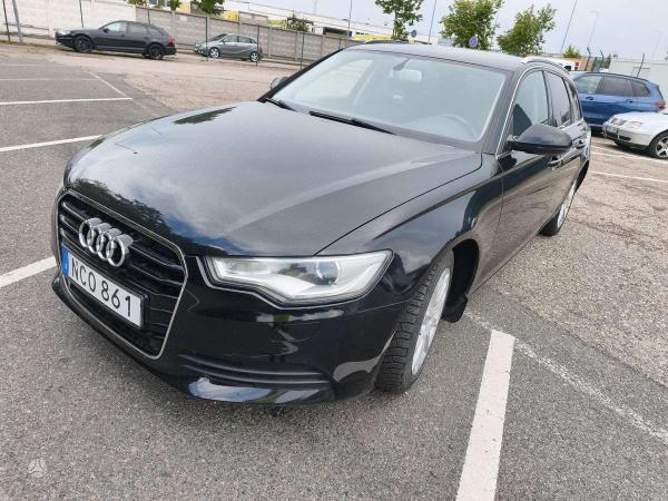 Melns Audi A6 2012 Kauņa, ar dzinēja tilpumu 2.00 L un nobraukumu 260 tūkst. km par 9200 €, foto 1 vietnē AUTOMOTO.COM.LV