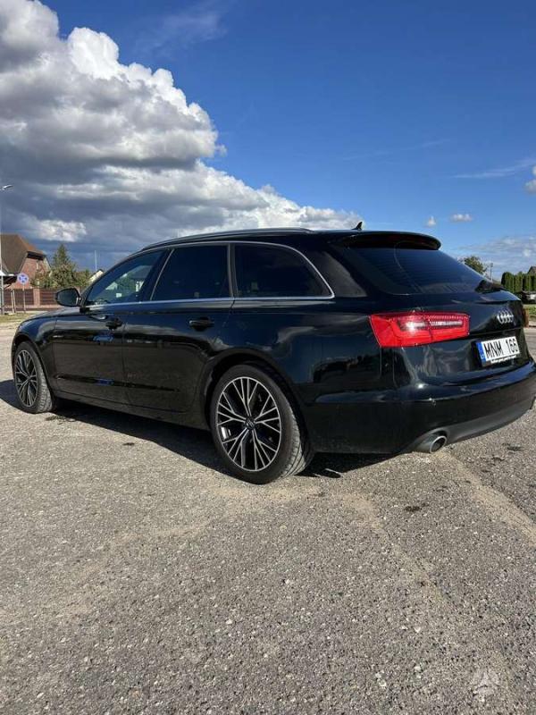 Black Audi A6 2012 in Vilkaviskis, with an engine capacity of 2.97 L and mileage of 325 thousand km for 8050 €, photo 5 on AUTOMOTO.COM.LV