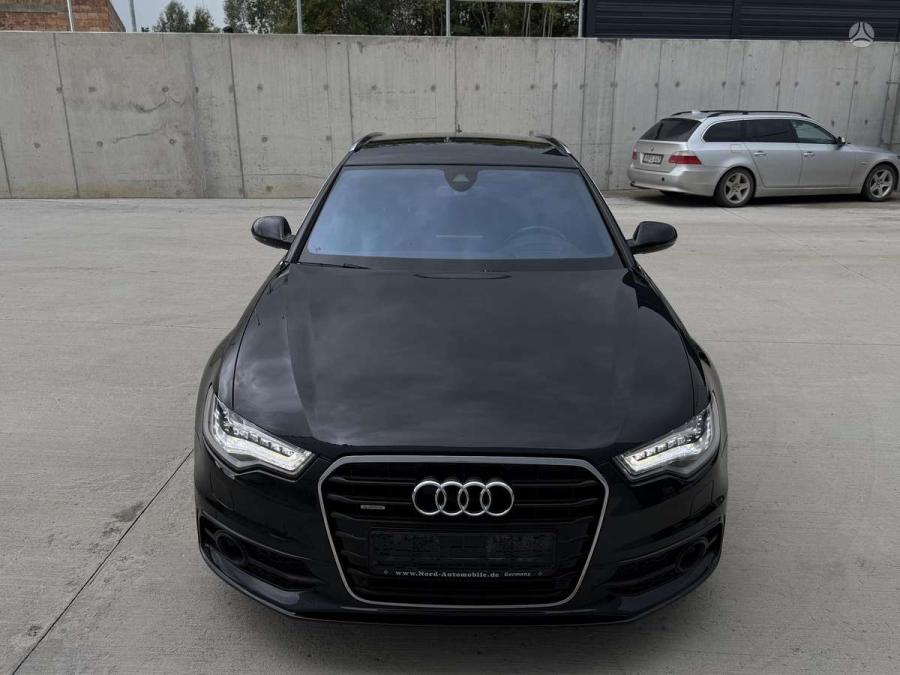 Black Audi A6 2012 in Utena, with an engine capacity of 2.97 L and mileage of 255 thousand km for 12950 €, photo 6 on AUTOMOTO.COM.LV