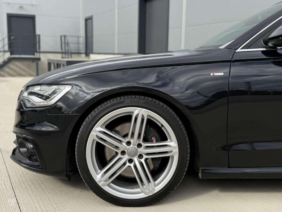 Black Audi A6 2012 in Utena, with an engine capacity of 2.97 L and mileage of 255 thousand km for 12950 €, photo 8 on AUTOMOTO.COM.LV