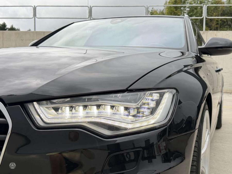 Black Audi A6 2012 in Utena, with an engine capacity of 2.97 L and mileage of 255 thousand km for 12950 €, photo 9 on AUTOMOTO.COM.LV