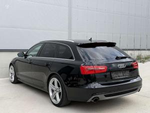 Black Audi A6 2012 in Utena, with an engine capacity of 2.97 L and mileage of 255 thousand km for 12950 €, photo 12 on AUTOMOTO.COM.LV