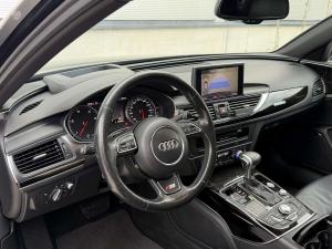 Black Audi A6 2012 in Utena, with an engine capacity of 2.97 L and mileage of 255 thousand km for 12950 €, photo 13 on AUTOMOTO.COM.LV