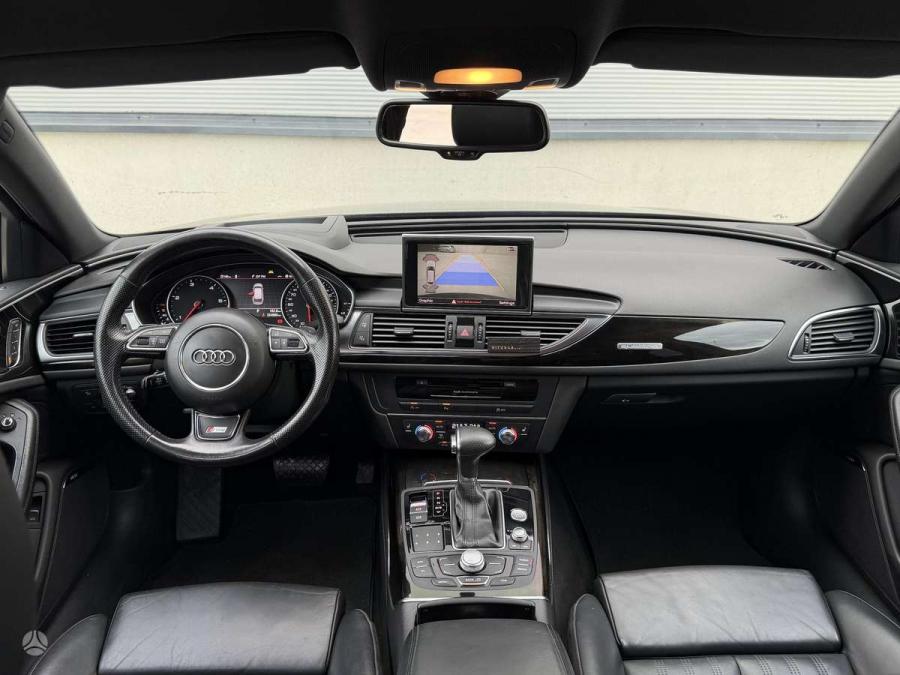 Black Audi A6 2012 in Utena, with an engine capacity of 2.97 L and mileage of 255 thousand km for 12950 €, photo 16 on AUTOMOTO.COM.LV