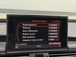 Black Audi A6 2012 in Utena, with an engine capacity of 2.97 L and mileage of 255 thousand km for 12950 €, photo 27 on AUTOMOTO.COM.LV