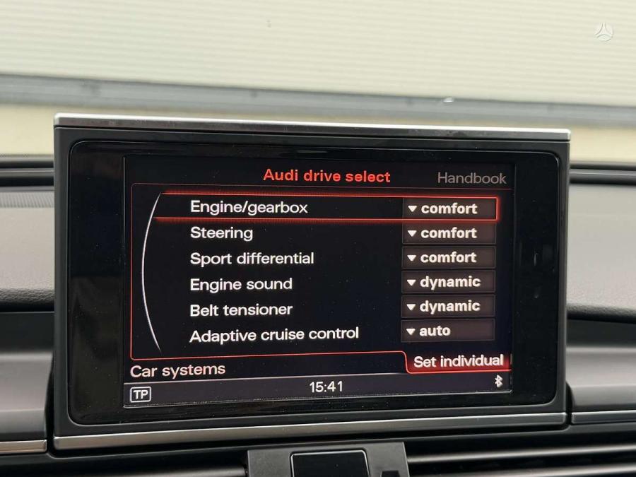 Black Audi A6 2012 in Utena, with an engine capacity of 2.97 L and mileage of 255 thousand km for 12950 €, photo 27 on AUTOMOTO.COM.LV